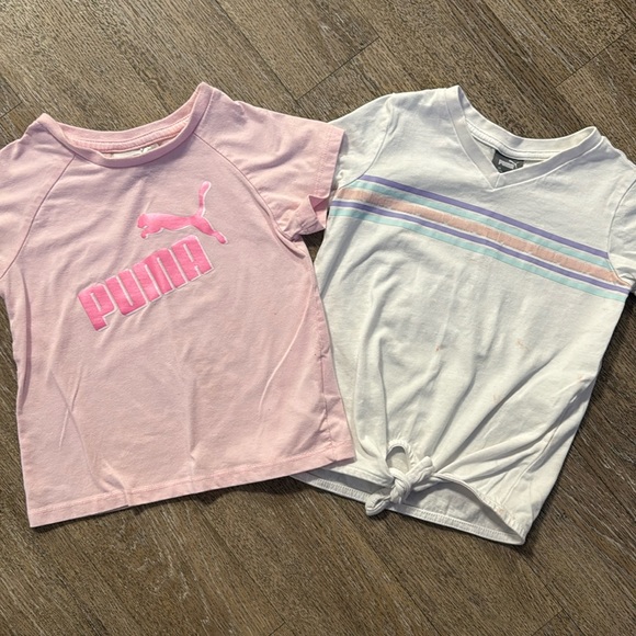 Puma | Shirts & Tops | Puma Toddler Girl Short Sleeve Tops 2 Pack 3t4t ...